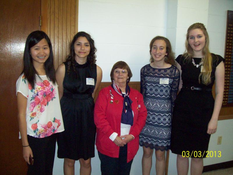 Auxiliary Selects Girls Staters | Legiontown U.S.A.