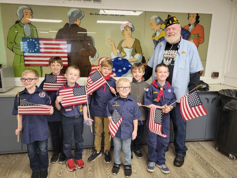 Scouts Learn About Our Nation's Flag | Legiontown U.S.A.