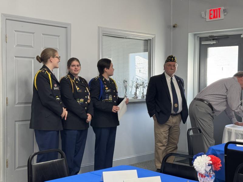 Supporting law enforcement during national commander's visit ...