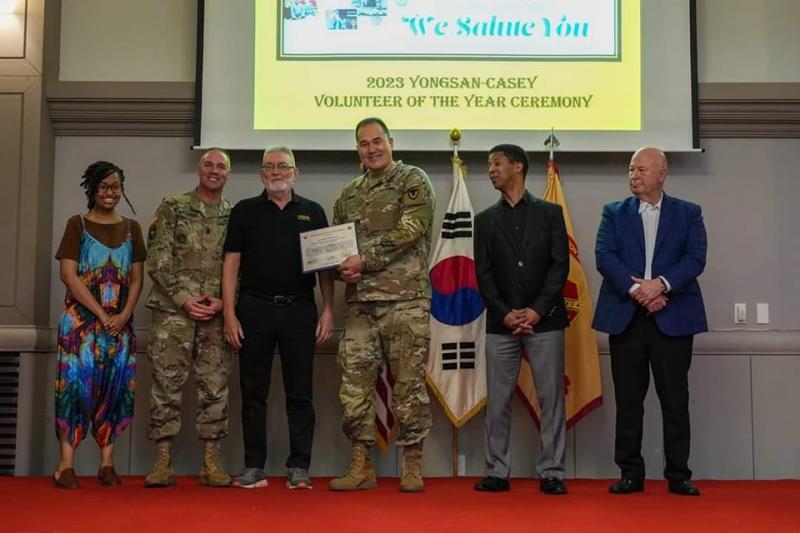 Legionnaire presented with Certificate of Appreciation from Command ...