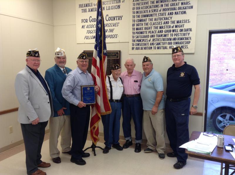 Post 19 Blue Cap recipients recognized | Legiontown U.S.A.