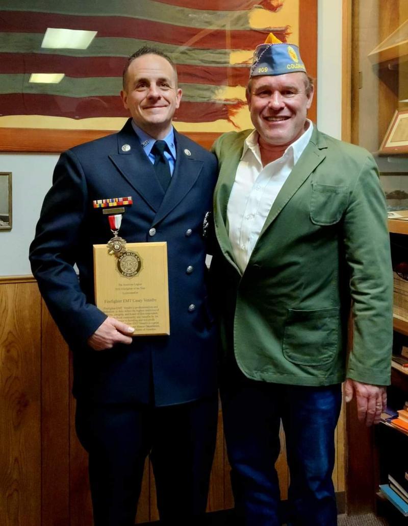 Department of Colorado Firefighter of the Year | Legiontown U.S.A.
