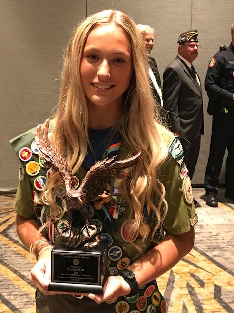 Congratulations to Taylor Bell of Troop 2019, Murphysboro, Tenn ...