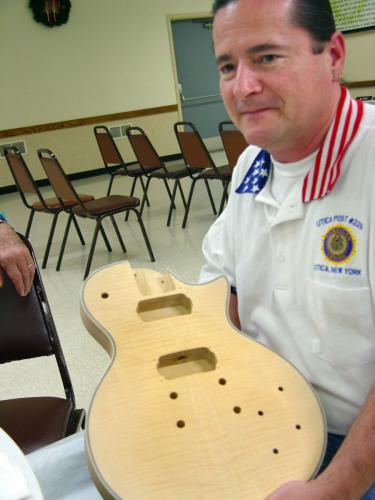 Guitar to Bear Legionnaire's Name | Legiontown U.S.A.
