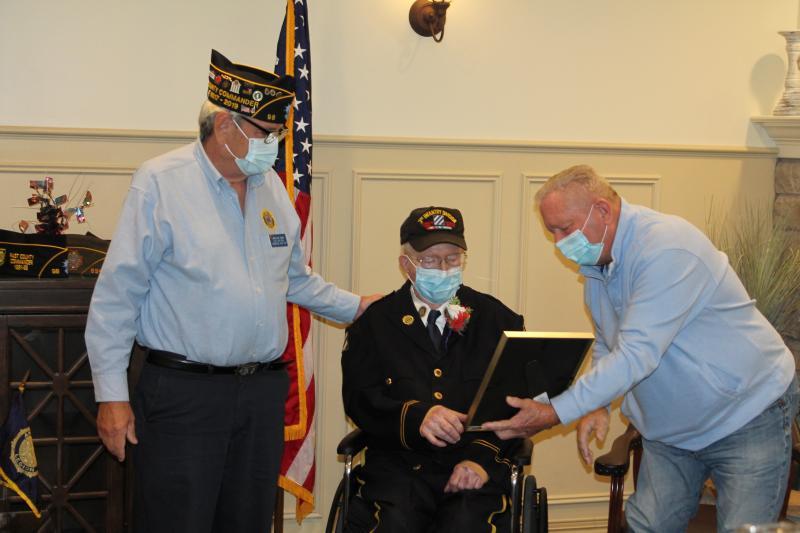 Korean War veteran honored for 60 years of service with American Legion ...