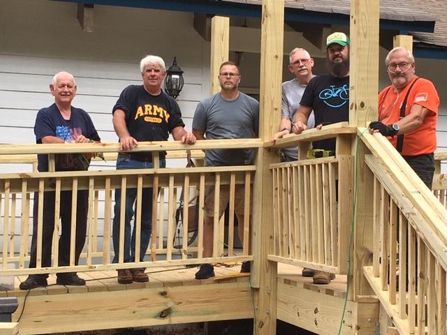 Home repair project for young disabled veteran first responder ...