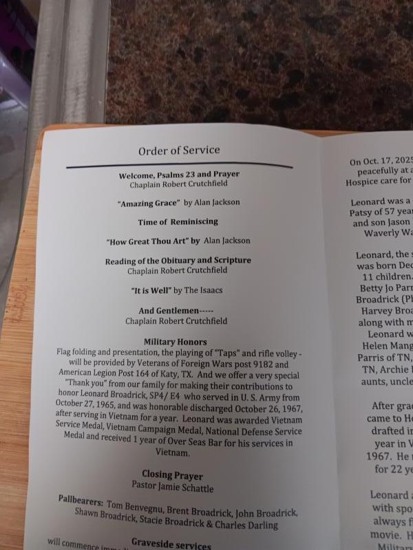 Honor guard service leads to officiating funeral | Legiontown U.S.A.