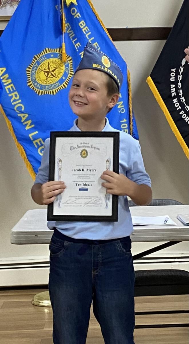 Young SAL the first to receive Ten Ideals Award in his New Jersey ...