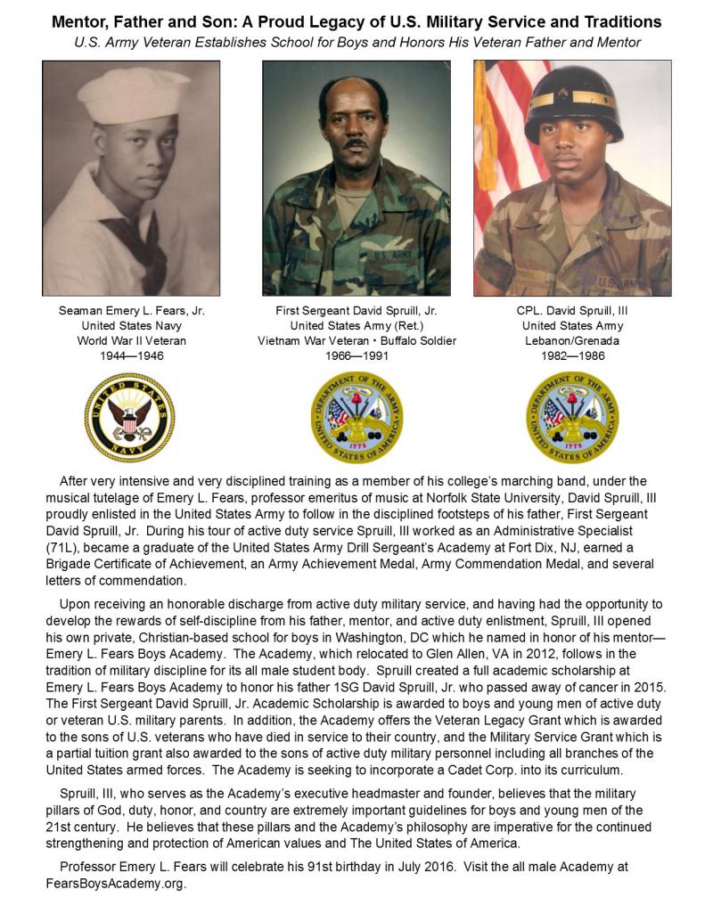 Mentor, Father and Son: A Proud Legacy of U.S. Military Service and ...