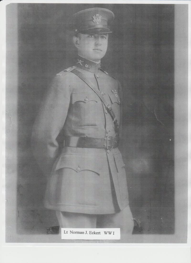 Col. Norman J. Eckert, WWI/WWII/Korea era | Legiontown U.S.A.