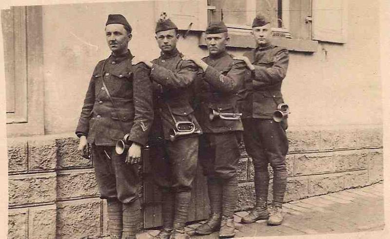 The Bugler, 32nd Division, World War I | Legiontown U.S.A.
