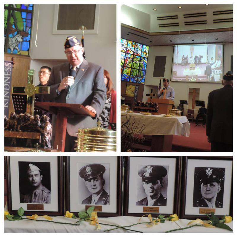 Col. Lewis L. Millett Memorial Post 38 Four Chaplains observance ...