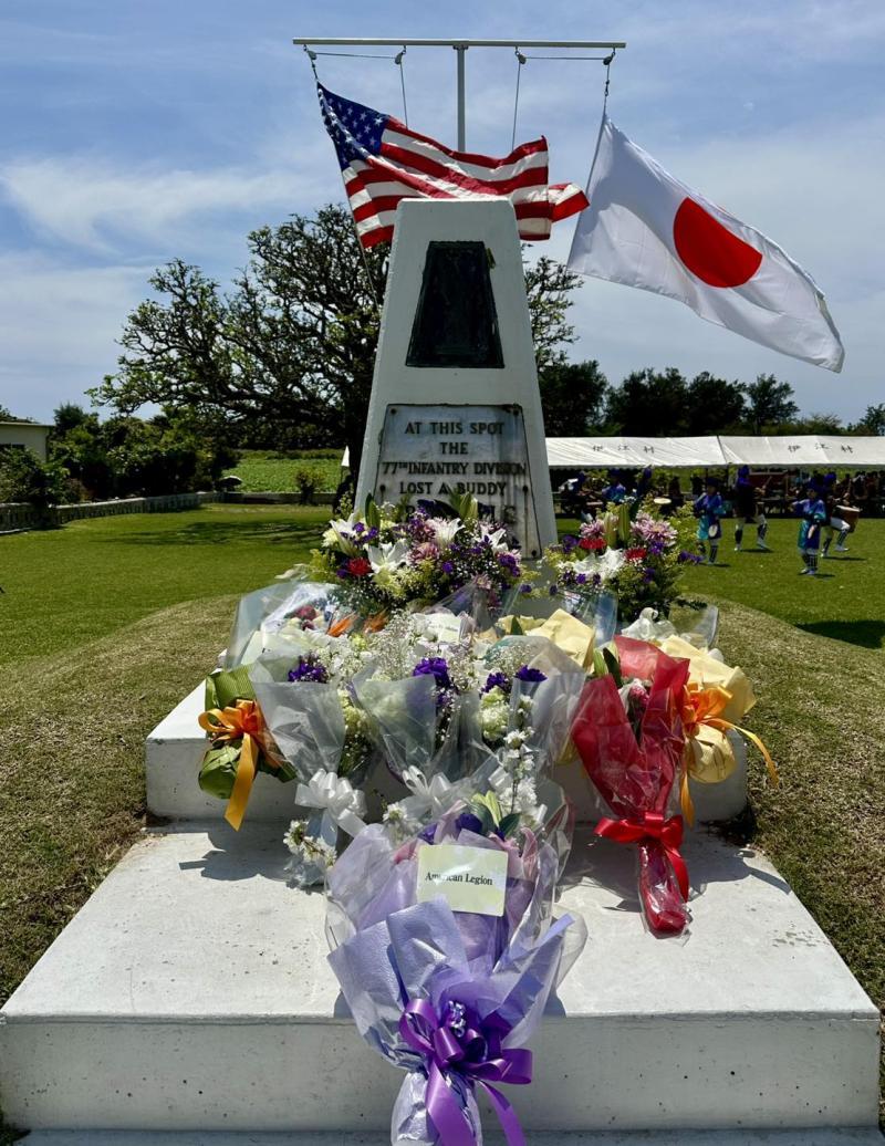 Ernie Pyle 80th Memorial Ceremony | Legiontown U.S.A.