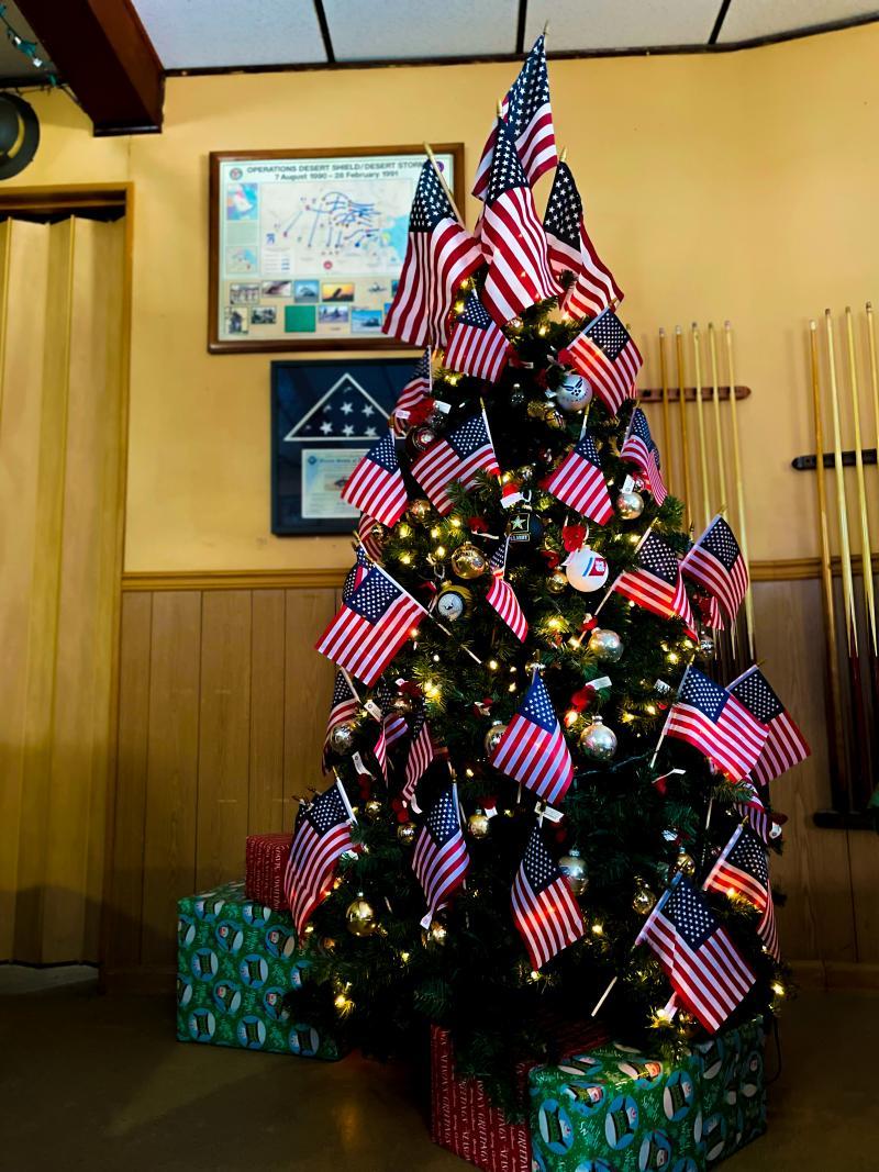 A veteran Christmas tree | Legiontown U.S.A.