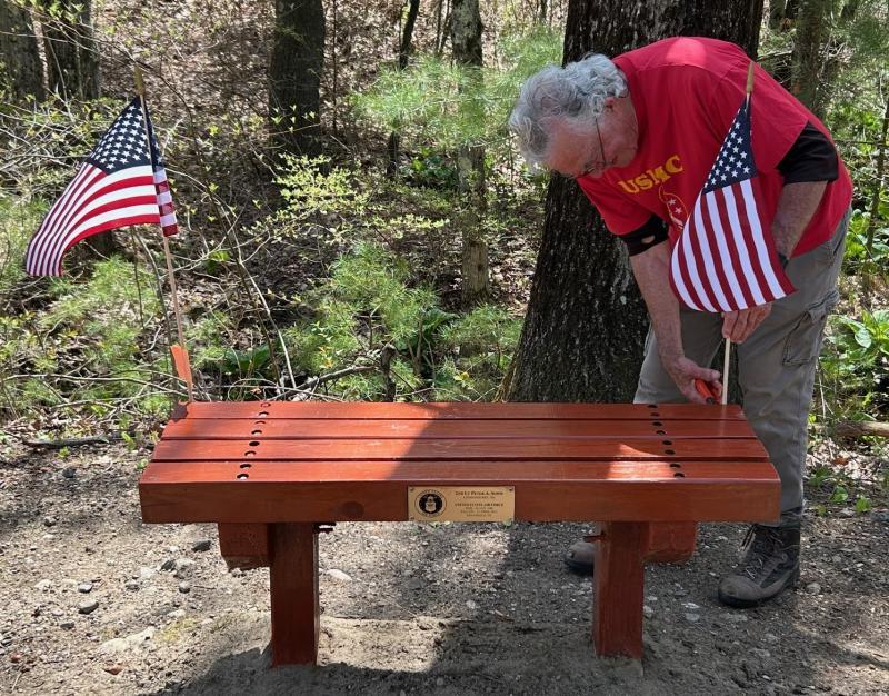 Veteran memorial benches | Legiontown U.S.A.