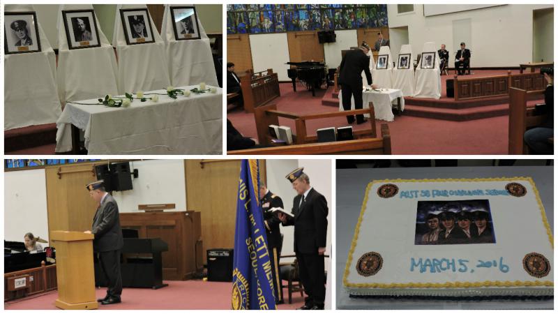 Col. Lewis L. Millett Memorial Post 38 hosts Four Chaplains ceremony ...