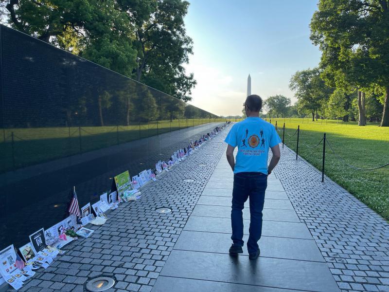 Maryland American Legion Family - washing of Vietnam War Memorial ...