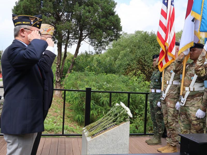 Members of Lewis L. Millett American Legion Post 38 attend Barrett ...