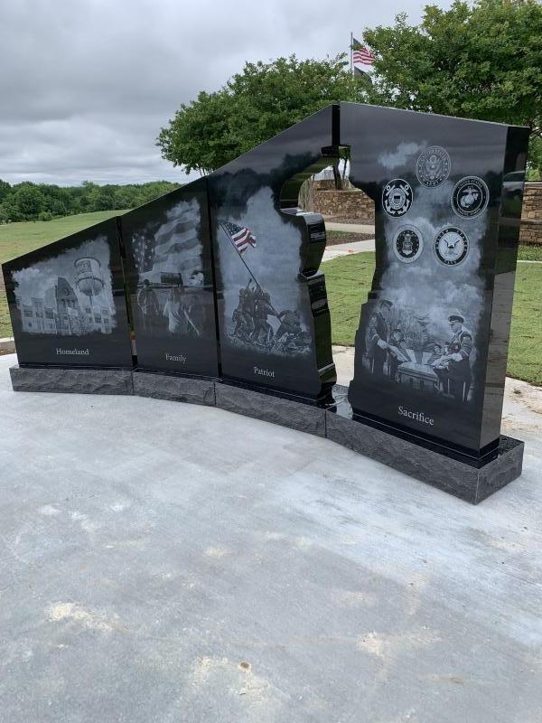 Gold Star Families Memorial Monument dedicated at Frisco Commons Park ...