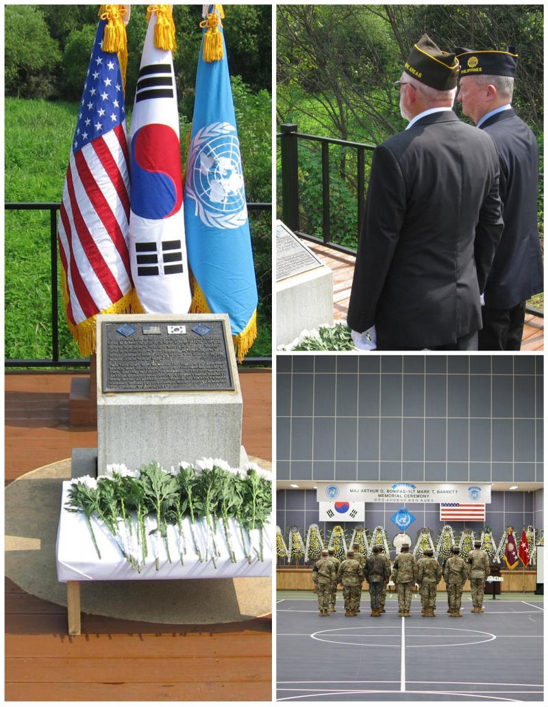 Barrett-Bonifas Memorial Ceremony held by United Nations Command ...