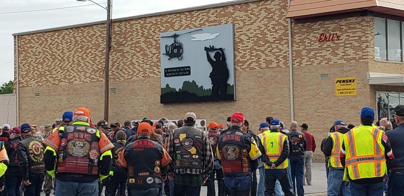 Vietnam War mural dedication in Wentzville, Mo. | Legiontown U.S.A.