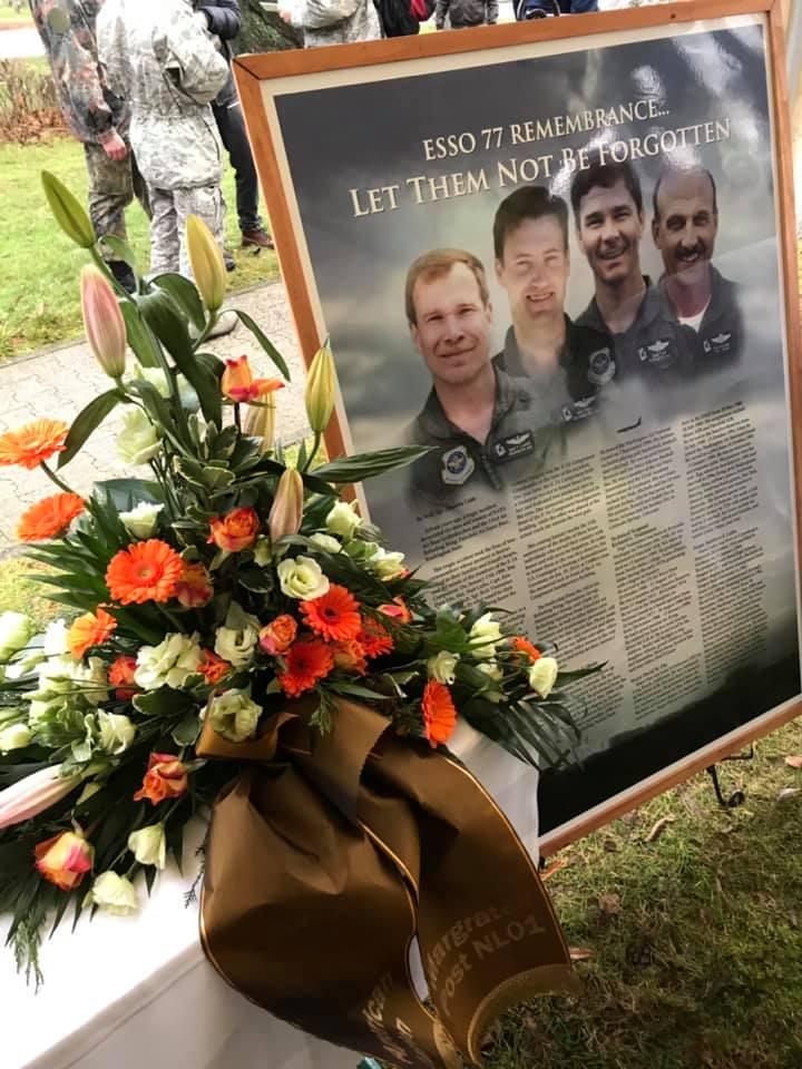 ESSO77 20th Remembrance Ceremony at Geilenkirchen Air Base | Legiontown ...