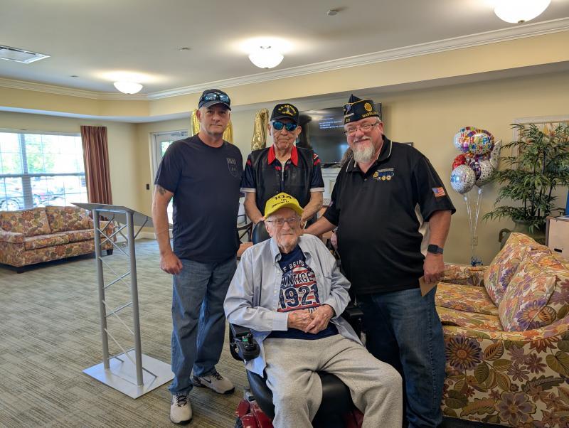 World War II veteran turns 104 | Legiontown U.S.A.