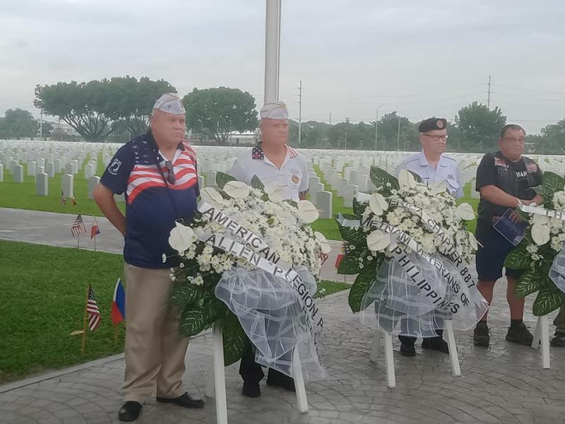 Legionnaires of Post 123 at Veterans Day ceremony at Clark Veterans ...