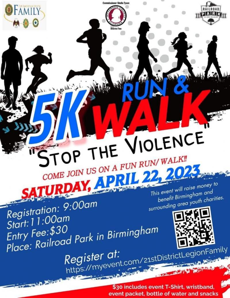 Run/walk to bring awareness to violence, raise money for youth ...