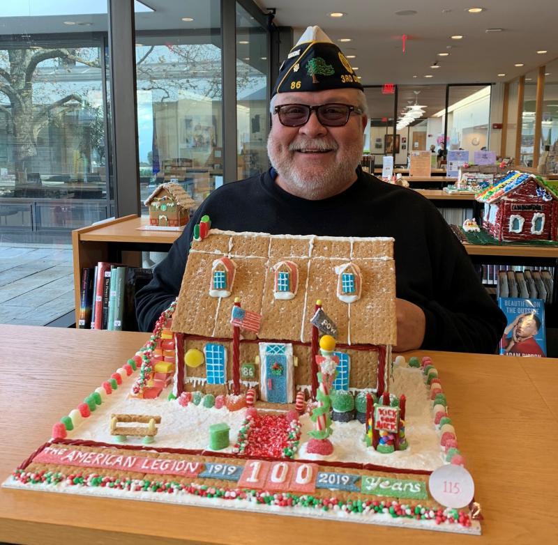 James B. Whipple Post 86 gingerbread house | Legiontown U.S.A.
