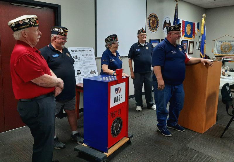 Post 911 now has drop-off box for unserviceable flags | Legiontown U.S.A.
