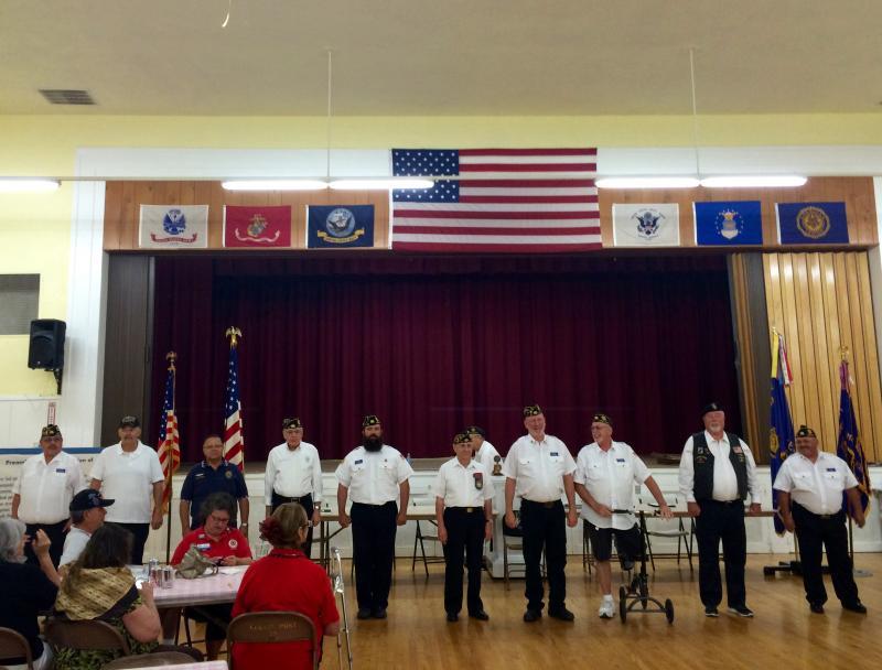 Legion Hall, Post 22 (Lodi, Calif.), hosts musicians and young singers ...