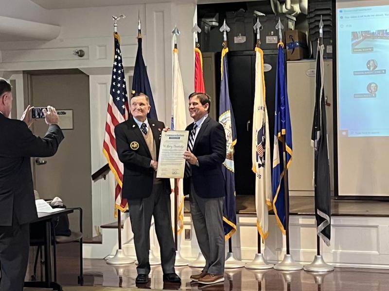 Fuquay-Varina Post 116 member receives VA "Commendation of Meritorious ...
