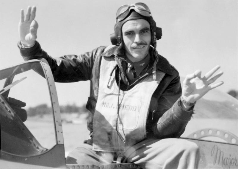 Maj. George E. Preddy Jr. - top Mustang ace | Legiontown U.S.A.