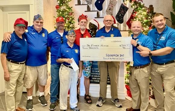 Fisher House donation | Legiontown U.S.A.