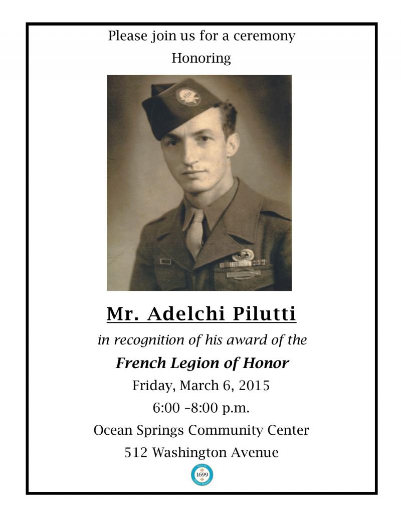 Honoring Command Sgt. Maj. Adelchi Pilutti | Legiontown U.S.A.