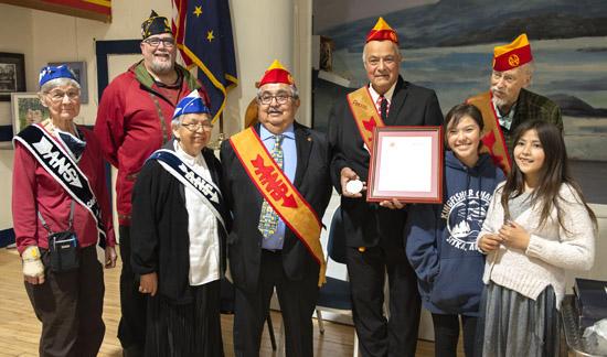 ANB (Alaska Native Brotherhood), ANS (Alaska Native Sisterhood) honor ...